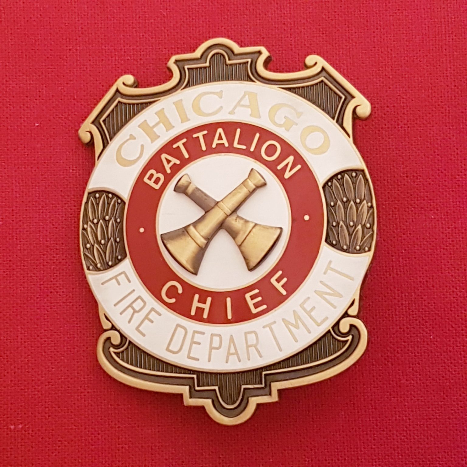 Chicago Fire Department Badge – Chief – Policebadge.de