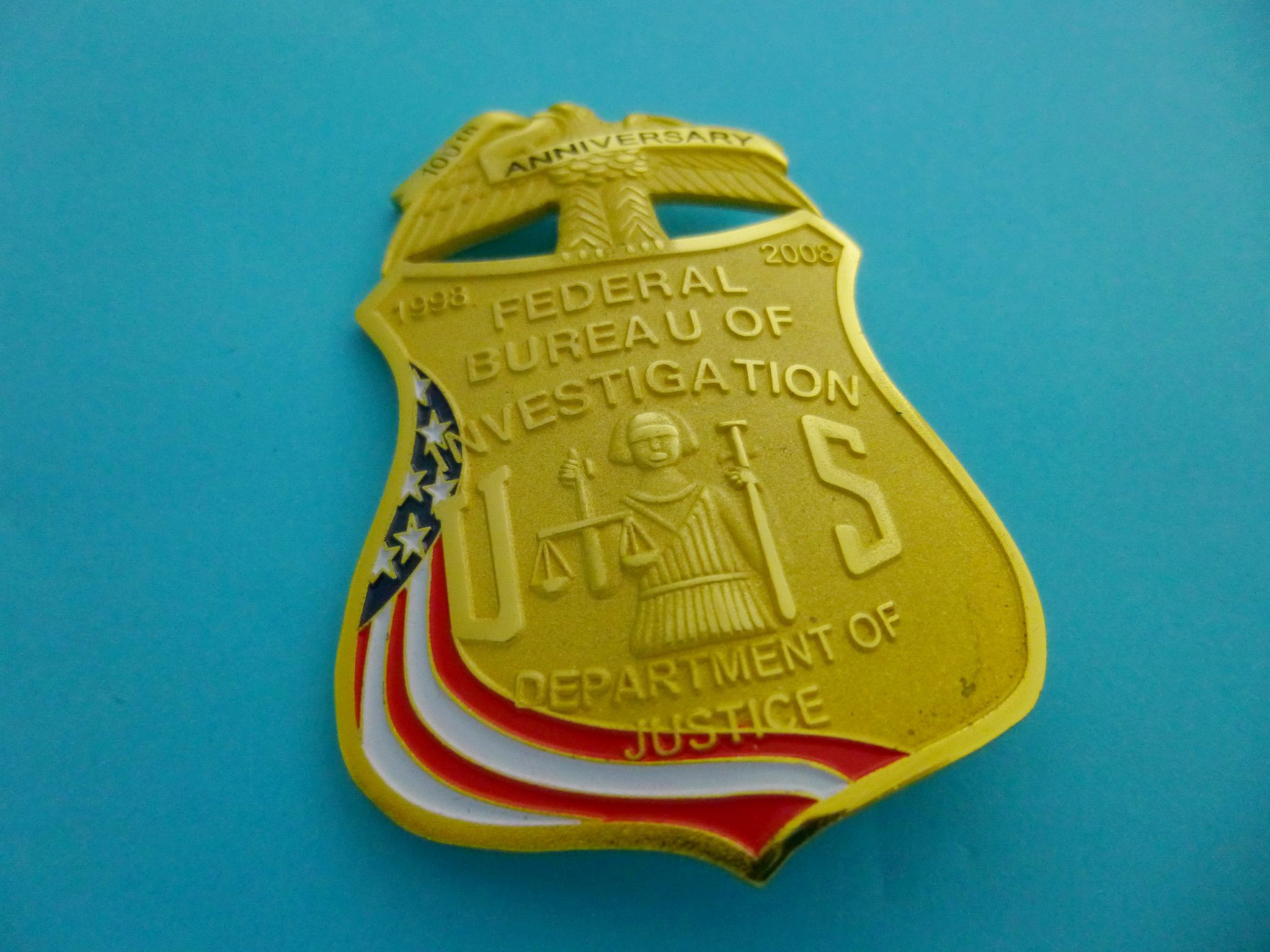 F.B.I. 100th Anniversary Badge – Policebadge.de